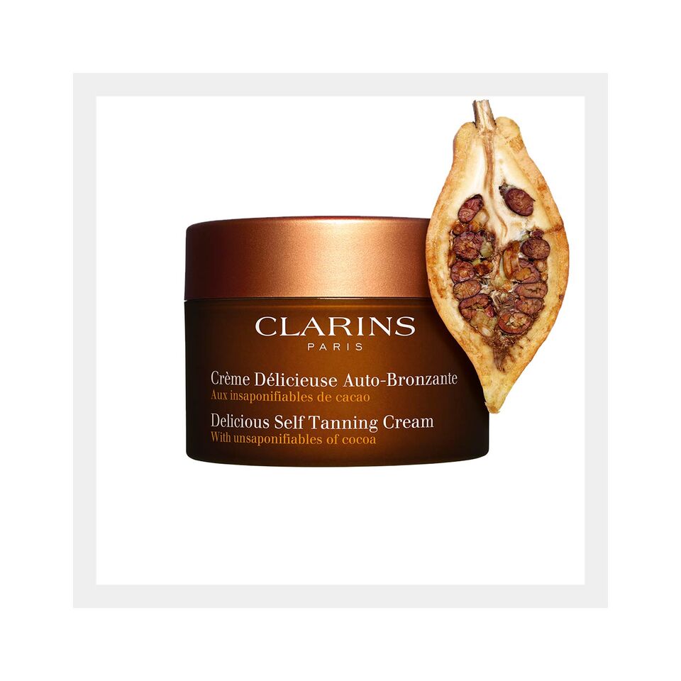 Delicious Self-Tanning Cream - Clarins Delicious Self-Tanning Cream - Clarins